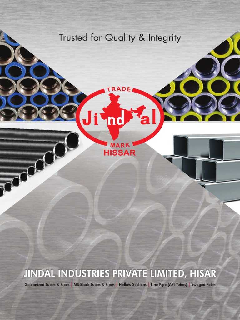 JIndal GI Pipe-Catalogue2022 | PDF