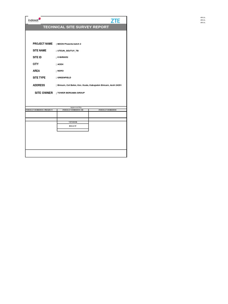 Indosat IPRAN Project - 01BIR0052 - 1000852567 - TSSR - 2023-02-16 ...