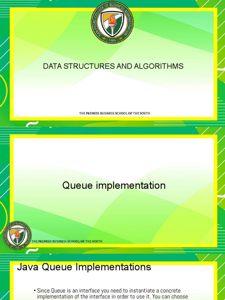 Lecture 8 Queue Implementation Pdf Queue Abstract Data Type 0524