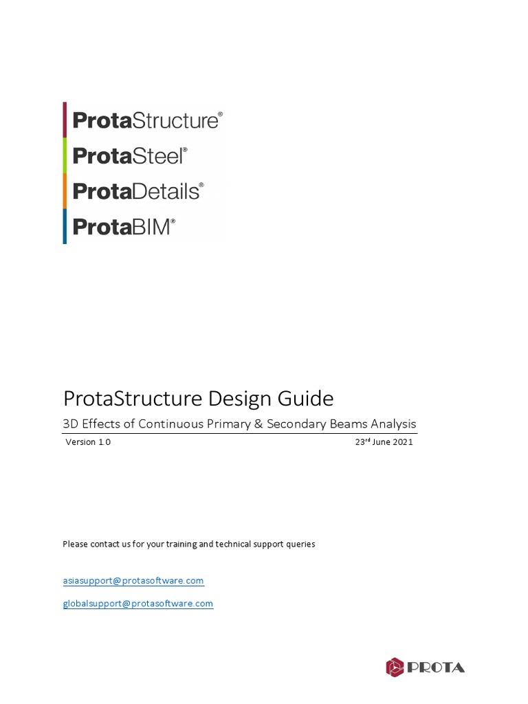Protastructure Design Guide 3d Effects of Continuous Primary and ...