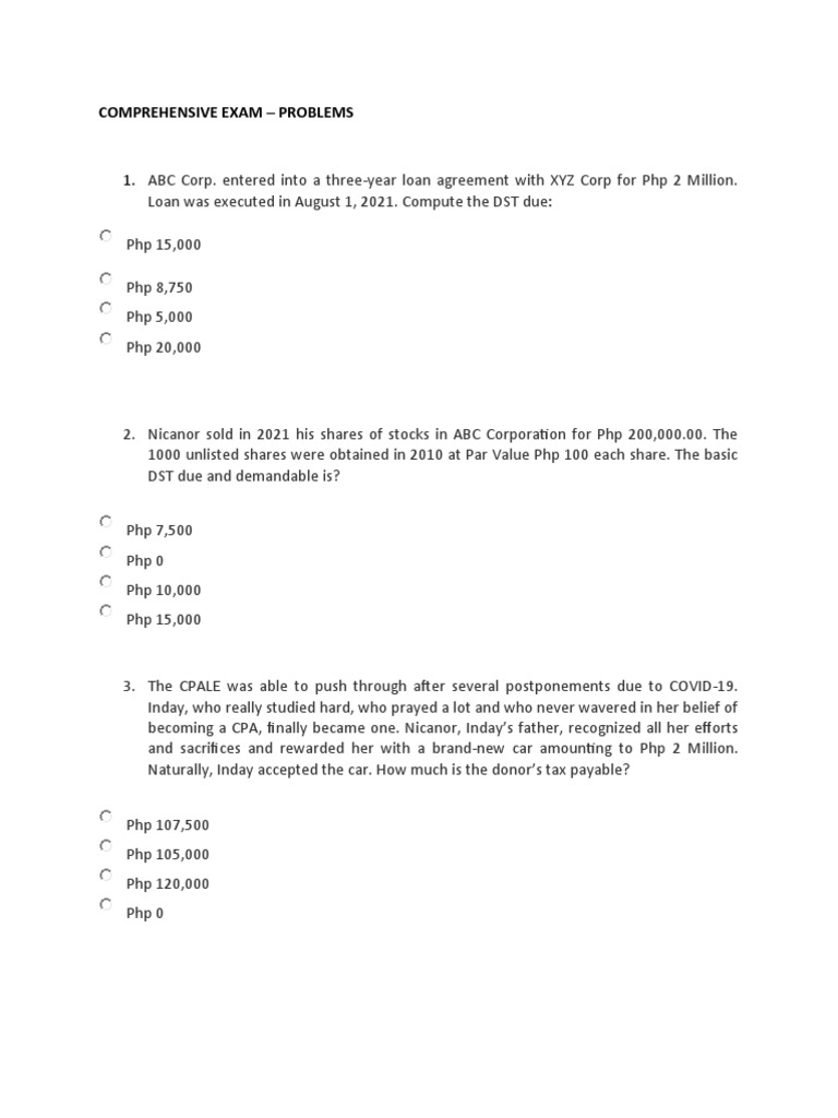 Comprehensive Exam Questions | PDF | Hedge (Finance) | Fair Value