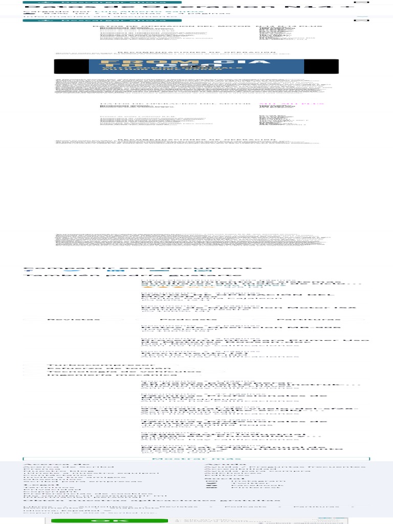 Guía de Operación Motor N-14 | PDF