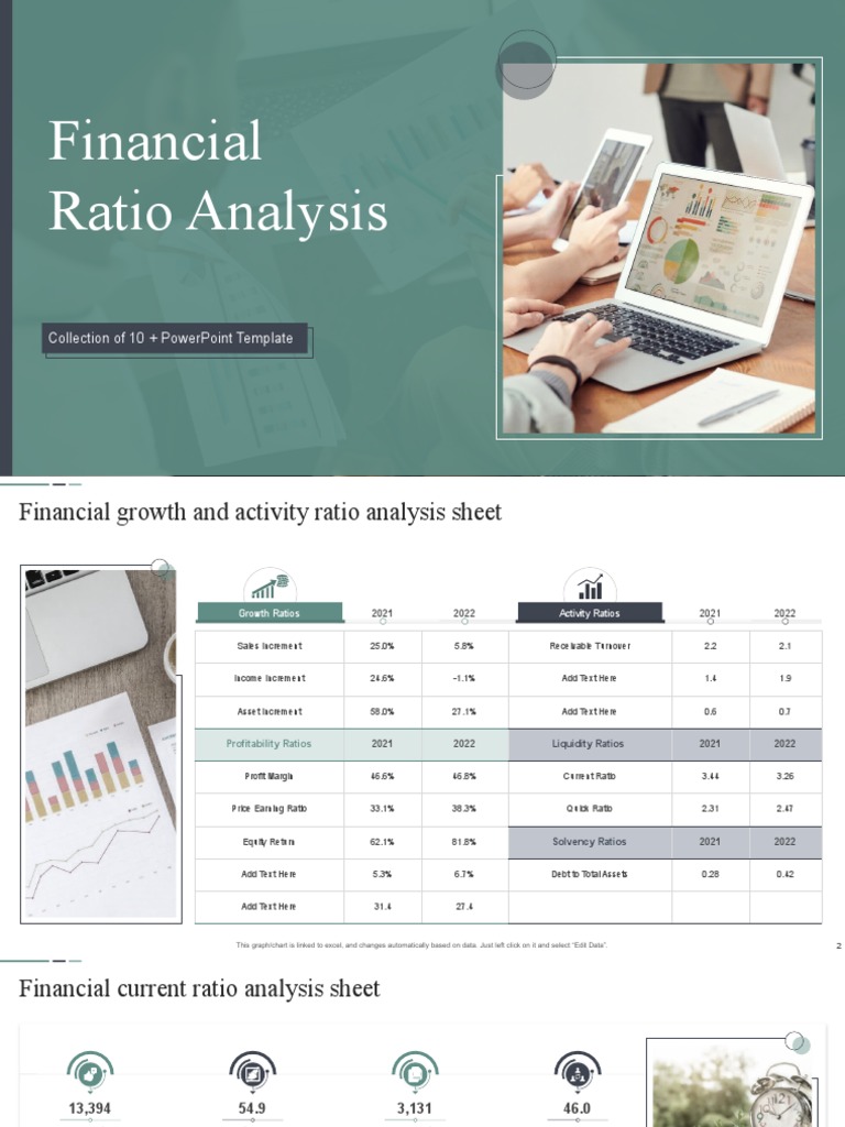 Financial Ratios PowerPoint Template | PDF