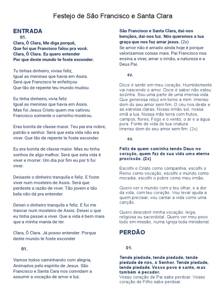 cantos do Festejo | PDF