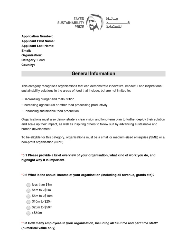 Food Questionnaire 2024 | PDF | Sustainability | Innovation