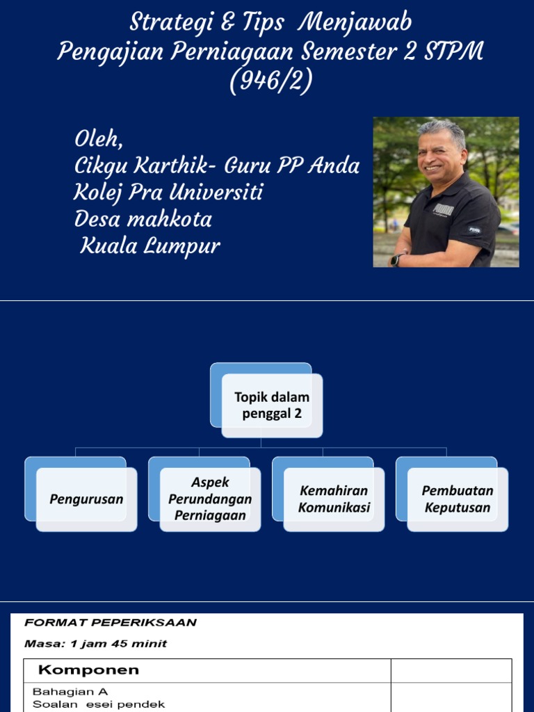 Strategi Menjawab PP Sem 2 STPM 2023 | PDF
