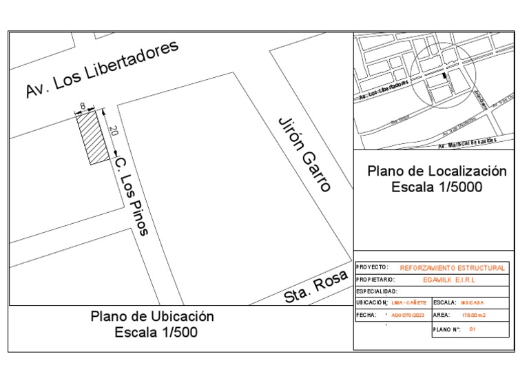 Plano de Ubicación y Localización | PDF