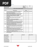 Barricade Procedure Checklist Inspection Free Template | PDF | Crane ...