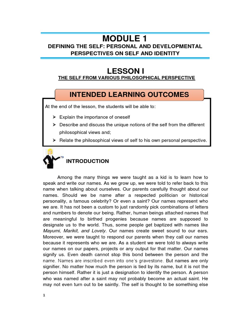 GE 111 Module 1 | PDF | Philosophy