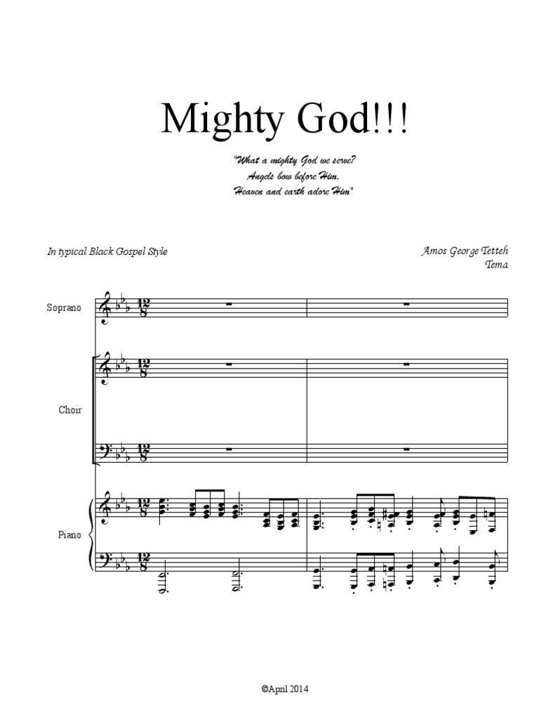 Mighty God | PDF