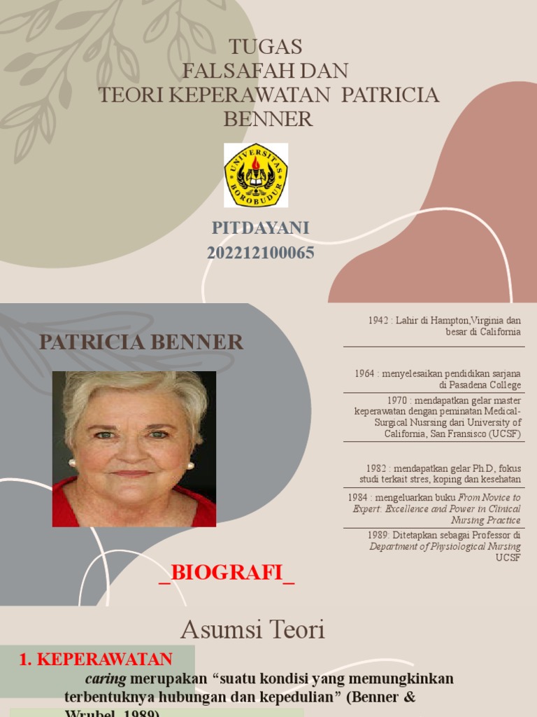 Teori Keperawatan Patricia Benner | PDF