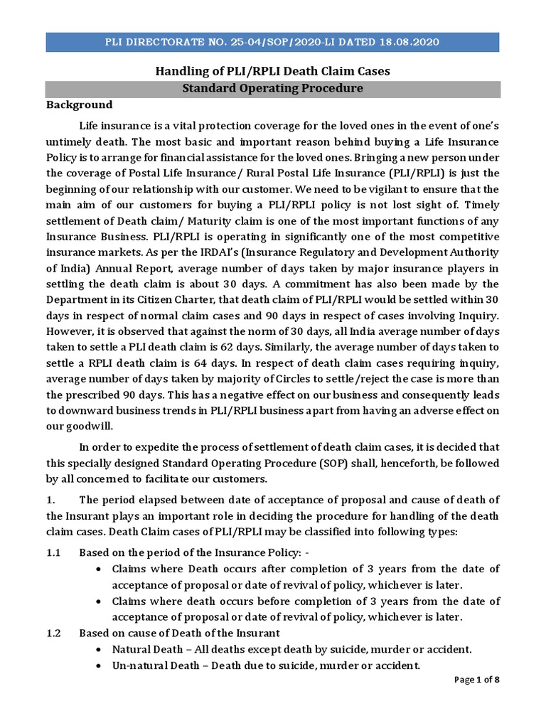 SOP in English | PDF