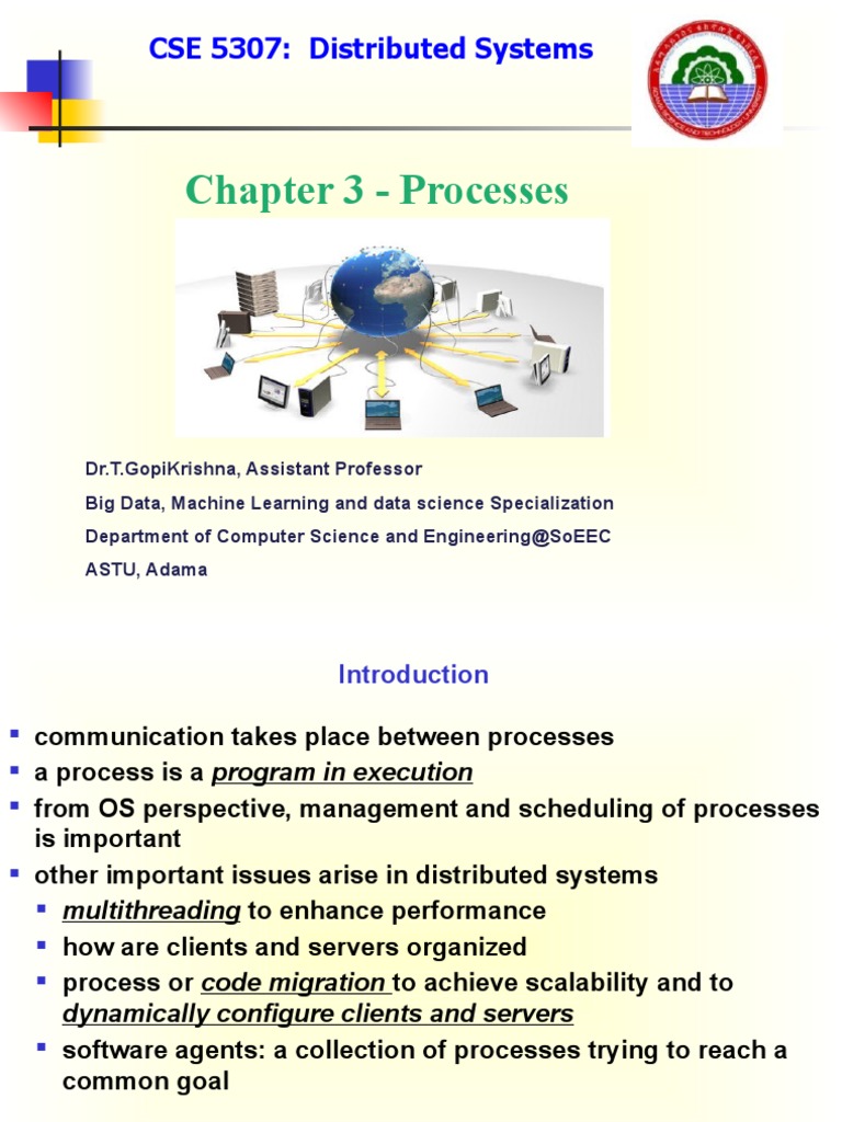 Chapter 3-Processes | PDF | Thread (Computing) | Process (Computing)