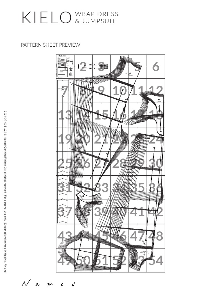 KIELO Pattern Sheet Preview | PDF