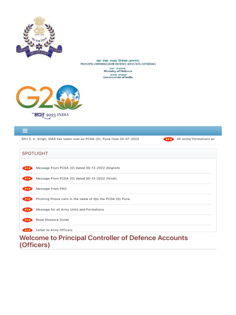 Welcome To PCDA (O) Pune Welcome To PCDA (O) Pune | PDF