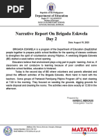 Narrative Report Classroom Observation | PDF | Teachers | Classroom