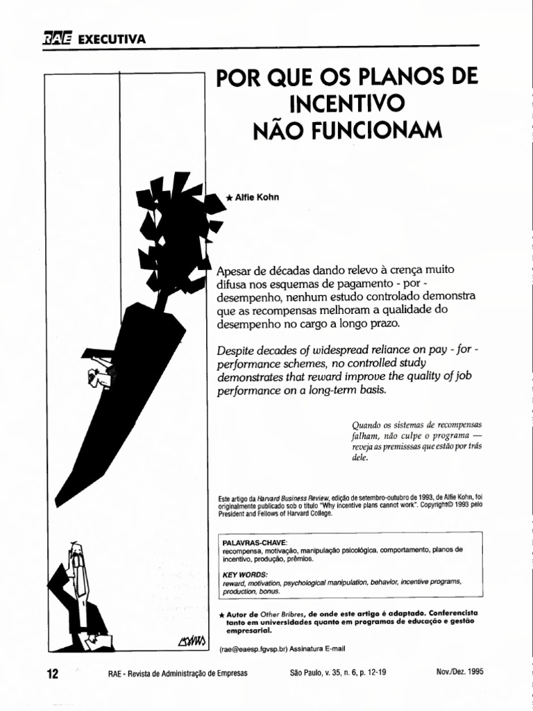 Planos de Incentivo Nao Funcionam | PDF