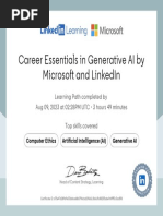 Coursera Certificate Example | PDF