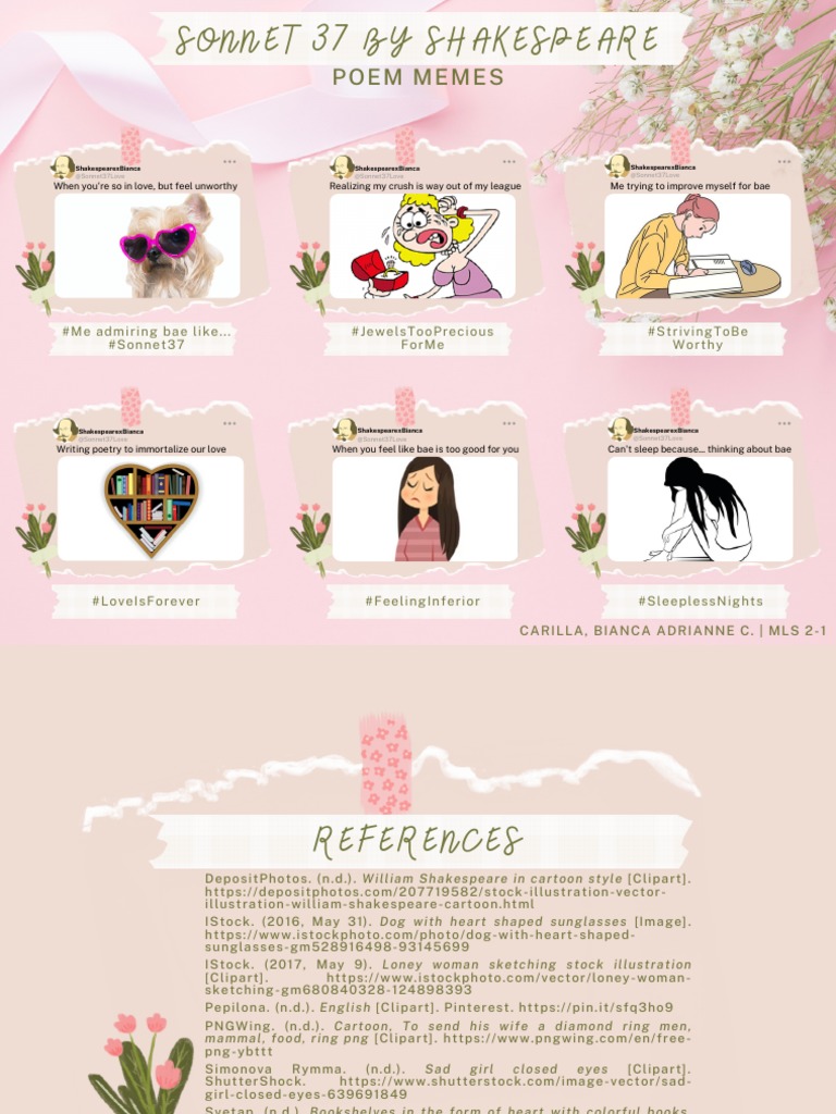 Poem Memes Activity | PDF