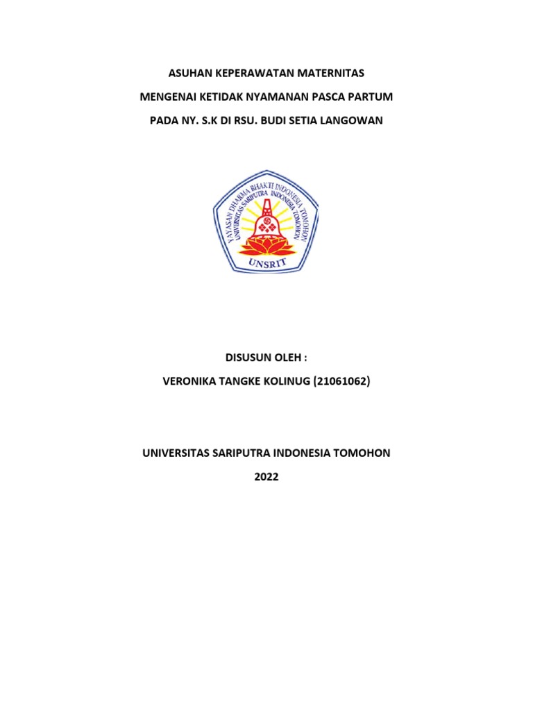 Ketidaknyamanan Pasca Partum Ibu | PDF