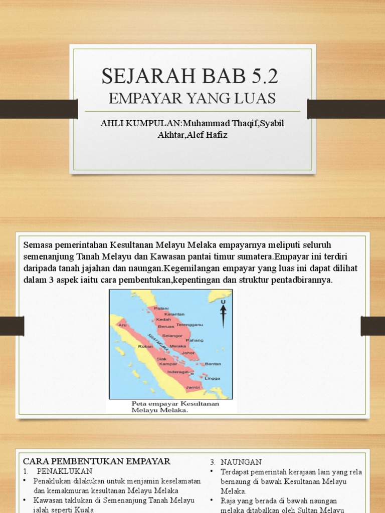 Sejarah Bab 5.2 Empayar Yang Luas | PDF