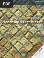 Probability and Statistics 2 Coursebook | PDF