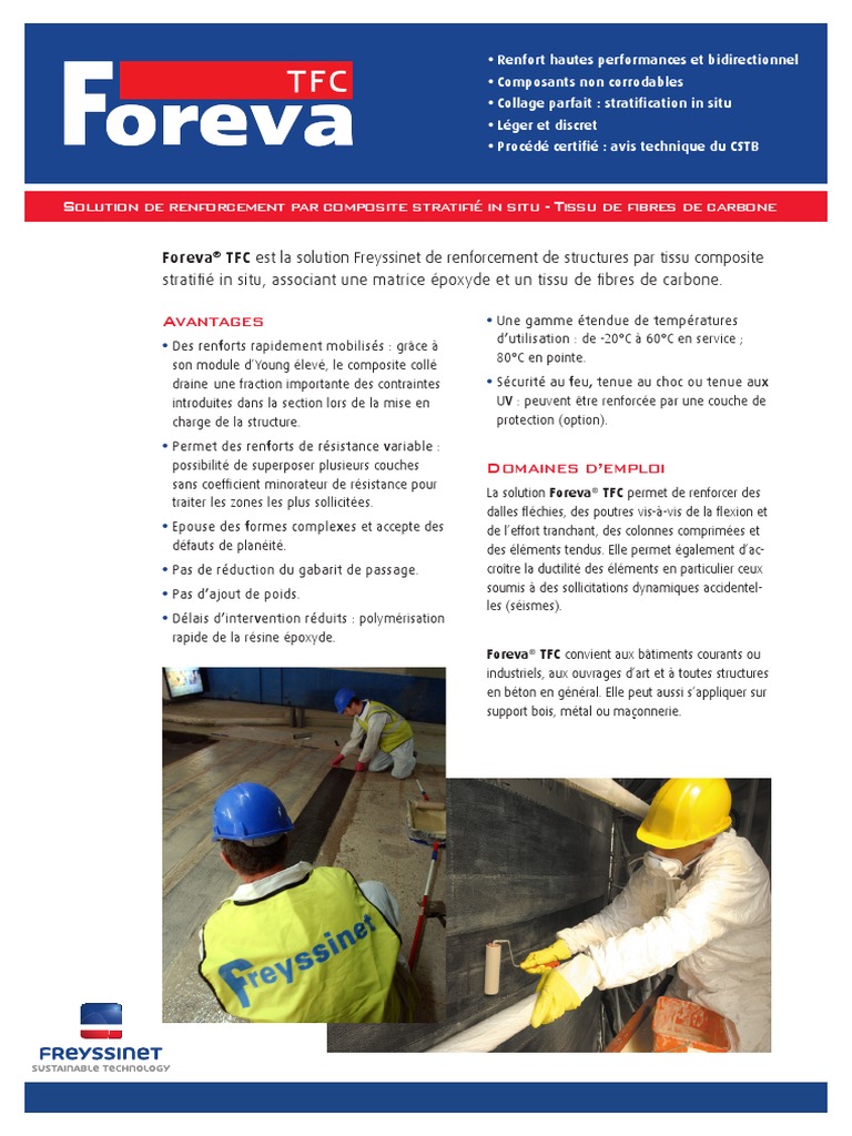 Fiche Technique TFC FR | PDF