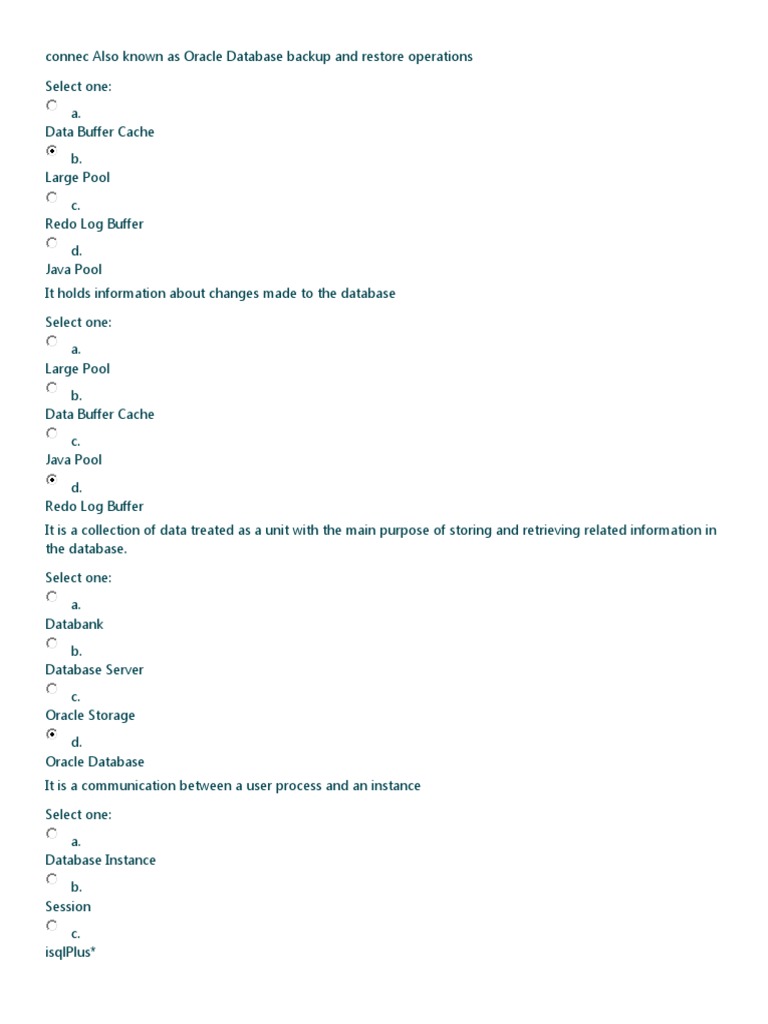 Also Known As Oracle Database Backup and Restore Operations | PDF ... Also Known As Oracle Database Backup and Restore Operations | PDF ...
