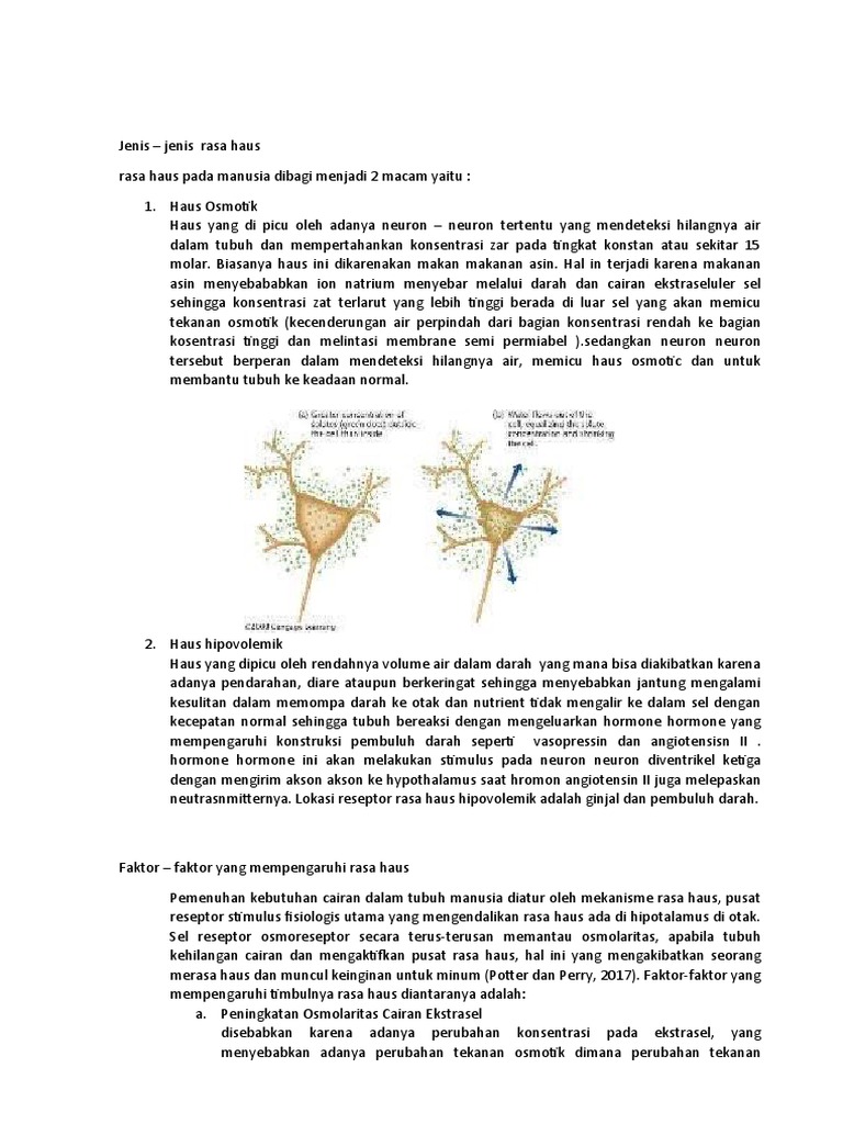 Jenis Jenis Rasa Haus Dan Faktor Yang Mempengaruhi | PDF | Kesehatan ...