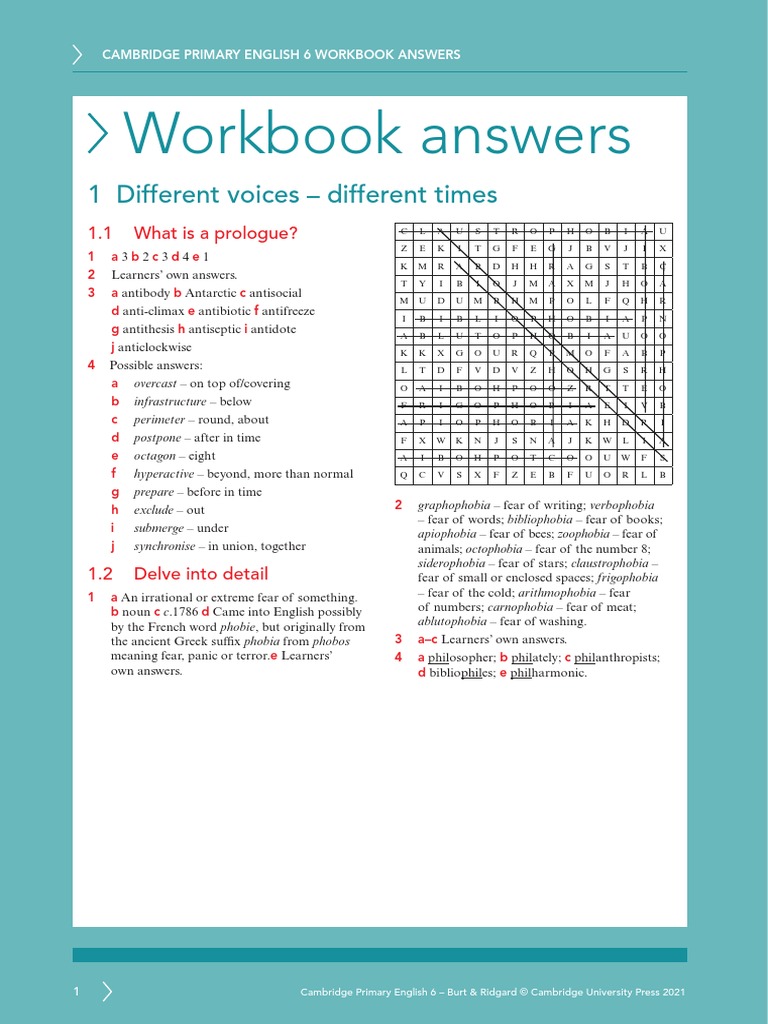 Pri Eng 2ed wb6 Answers | PDF