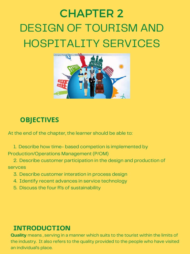 Chapter 2 Design of Tourism and Hospitality Services | PDF | Tourism ...