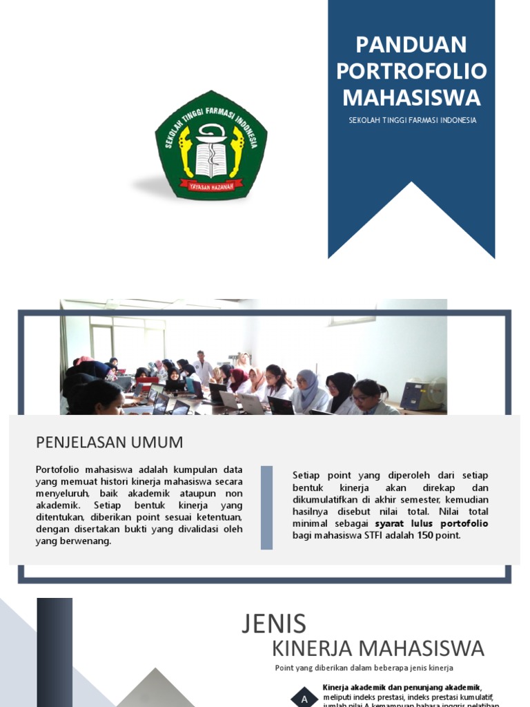 Panduan Portofolio Mahasiswa Edisi III Tahun 2020 | PDF