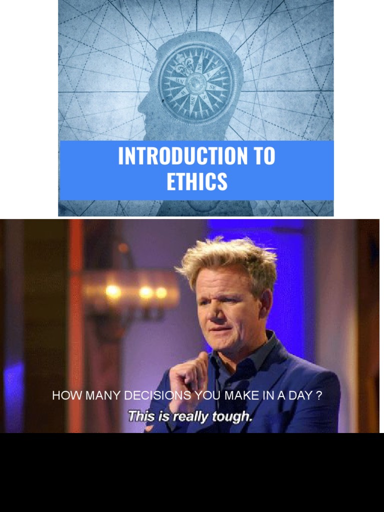 Introduction To Ethics | PDF