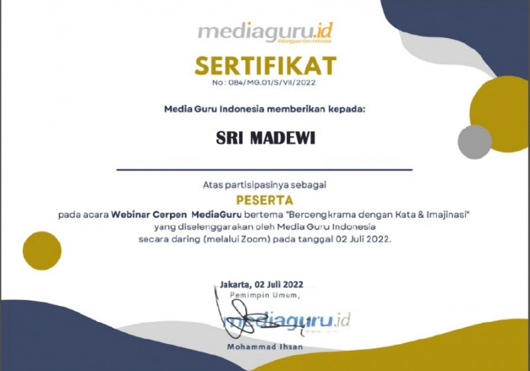 Sertifikat Media Guru | PDF