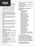 Ijumaa Kuu Songs | PDF