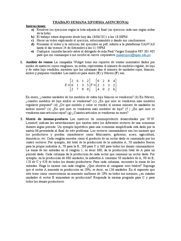 Semana 2 | PDF | Métodos y materiales de enseñanza