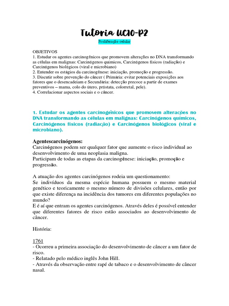 Tutoria UC10-P2 | PDF