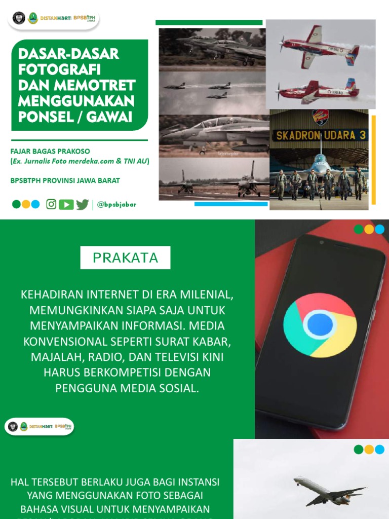Dasar Foto Dan Foto Menggunakan Ponsel - Compressed | PDF