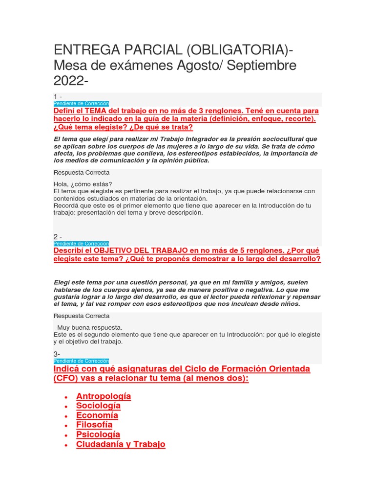 Entrega Parcial | PDF