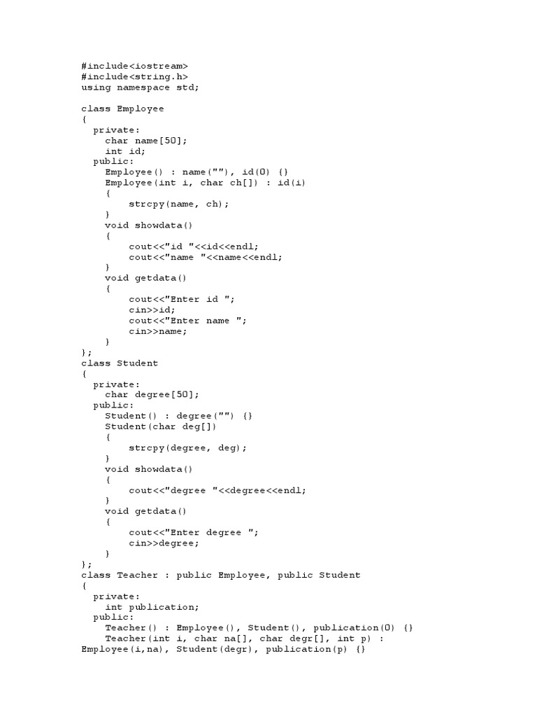 Oop (Programs) | PDF Oop (Programs) | PDF