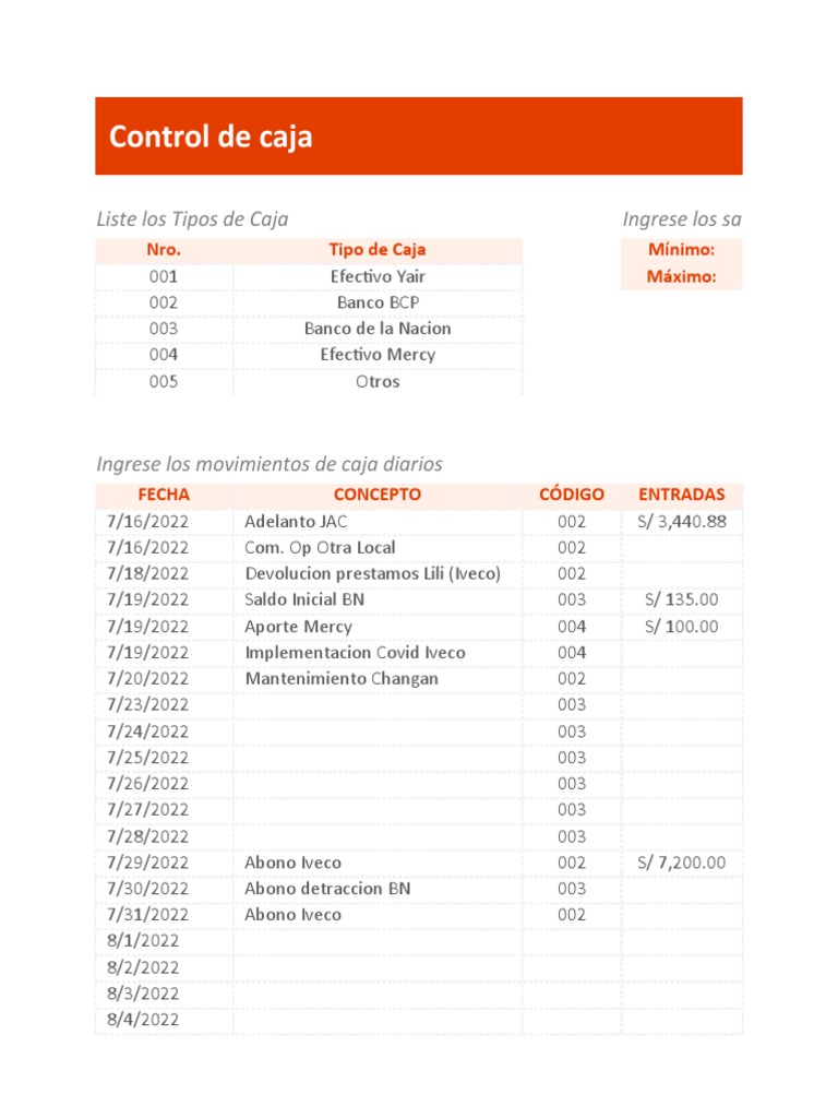 Flujo de Caja Empresa | PDF