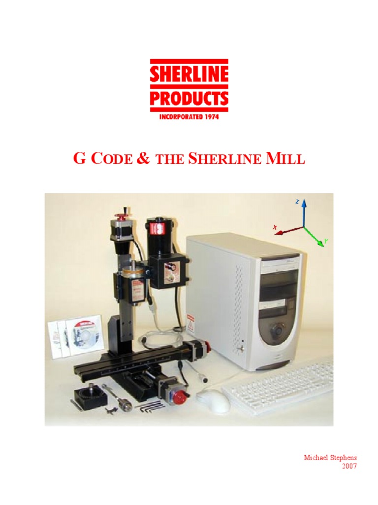 An Introduction To G Code | PDF | Numerical Control | Drilling