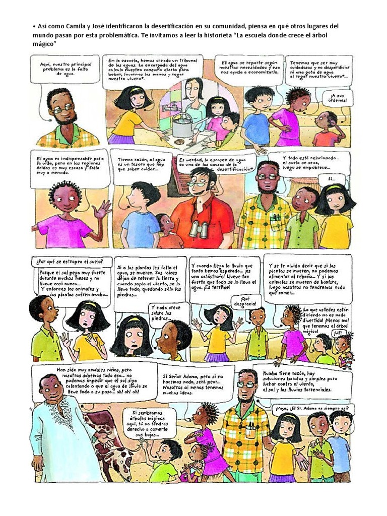 D5 A1 ANEXO Proponemos Acciones para Evitar La Desertificación | PDF