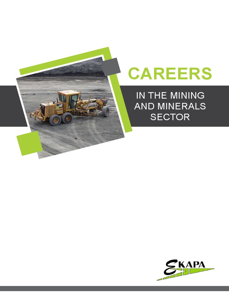 Mining Career Paths and Qualifications | PDF