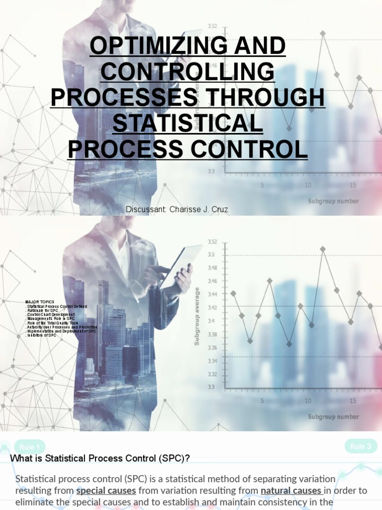 SPC for Process Optimization and Control | PDF | Business Process ...