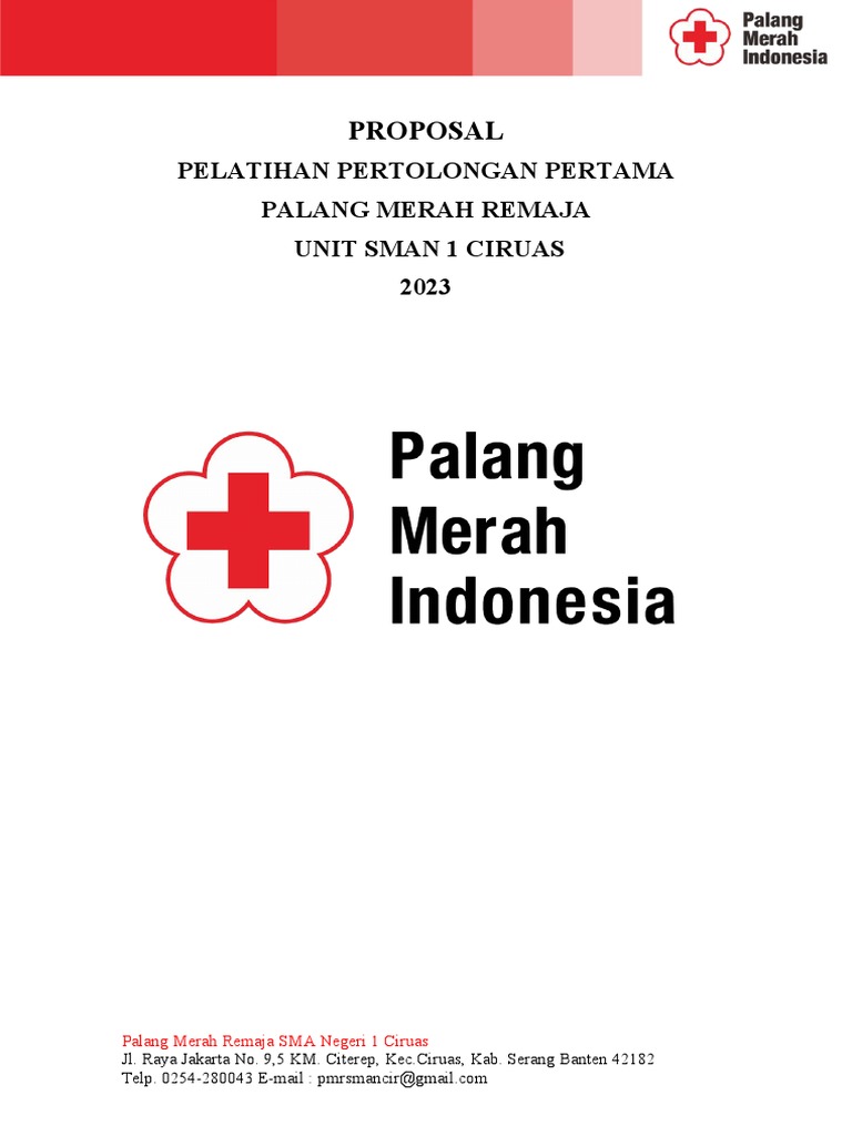 Pelatihan Pertolongan Pertama PMR SMAN 1 Ciruas | PDF