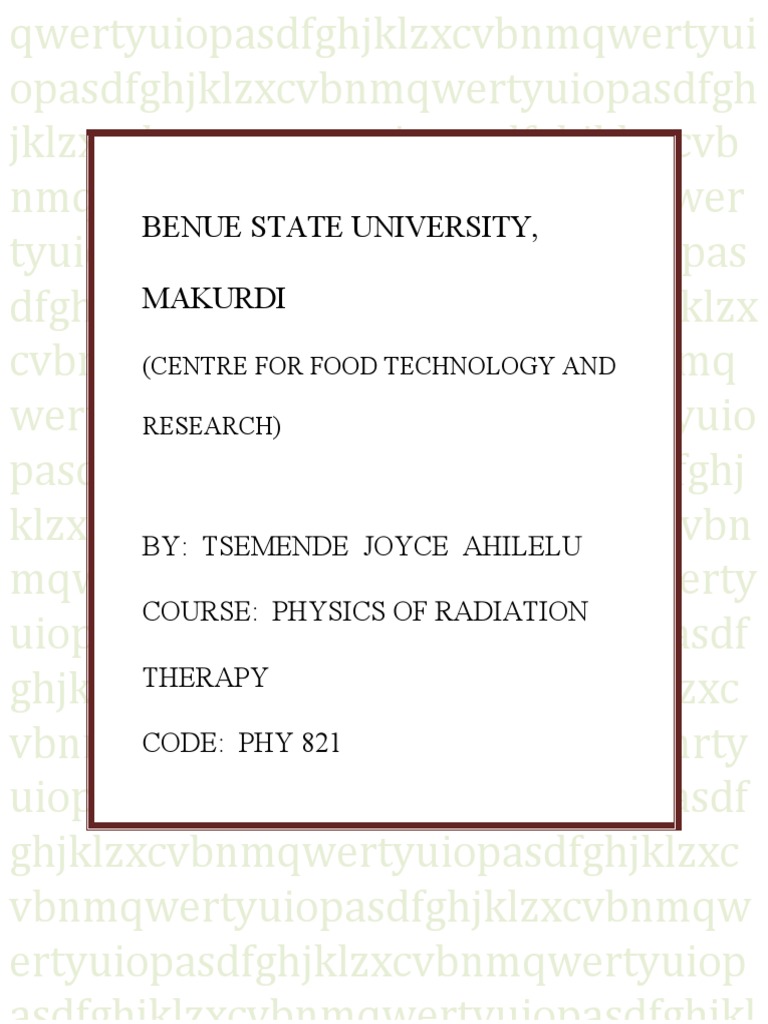 Dr. Jande's Assignment | PDF | Electromagnetic Radiation | Ultraviolet