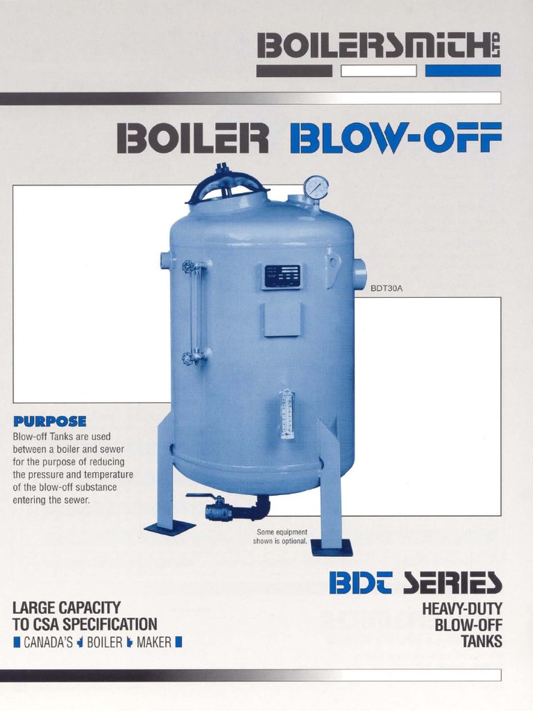 Blow Off Tank BDT 11995 | PDF
