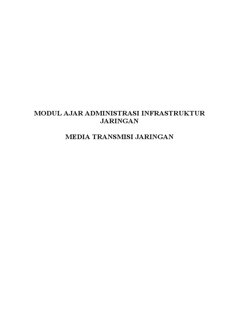 4 Modul Ajar Aij Media Transmisi Nurul | PDF