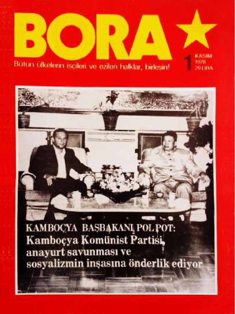 Bora - Sayı 1 - Kasım 1978 | PDF